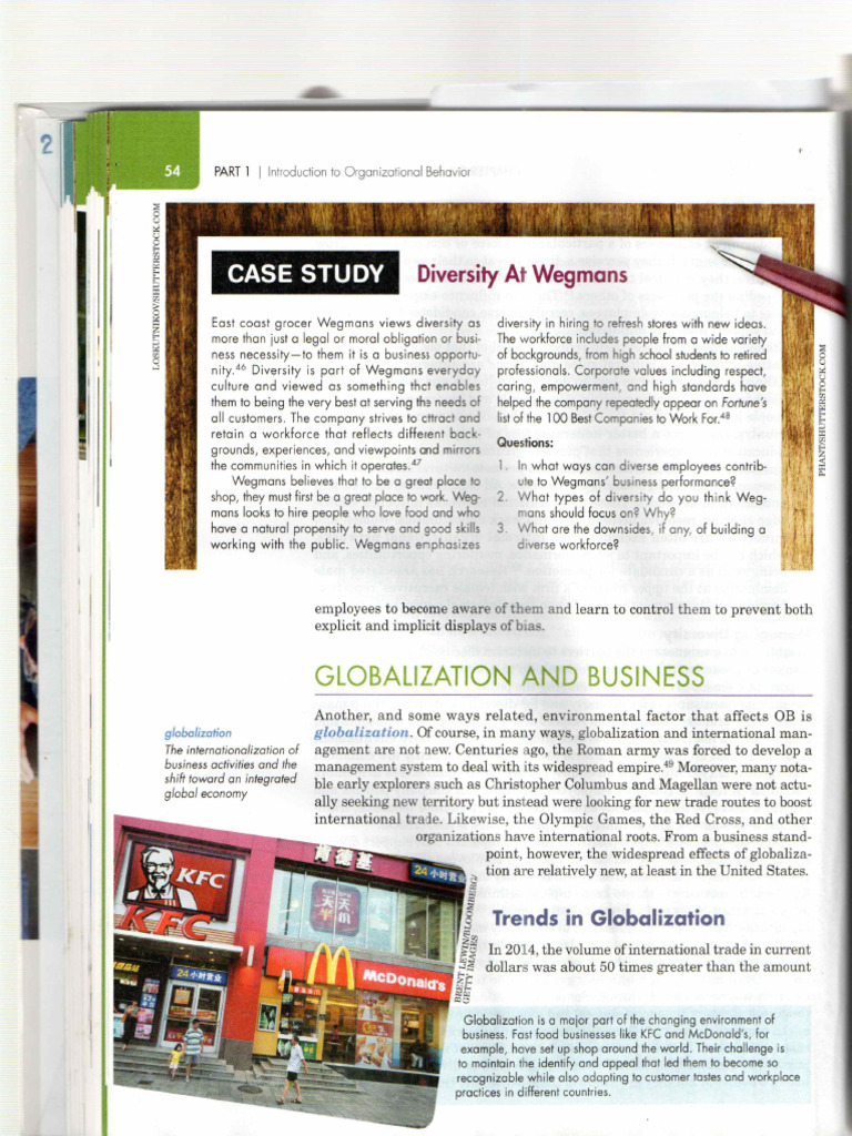 Case 3 Selection Preferences. Diversity at Wegmans | PDF