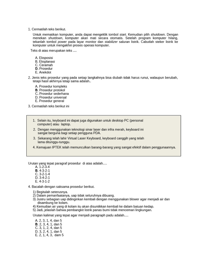 PTS Indo KLS 11 Sem 1 | PDF