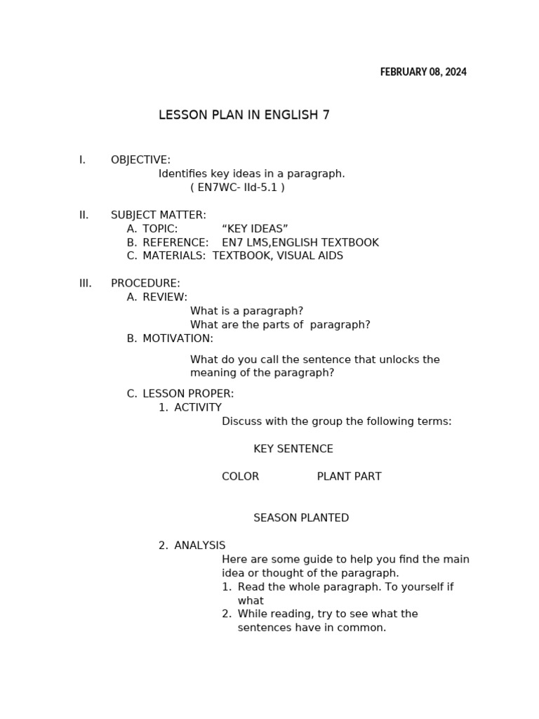 LP, Eng7,3rd Q. | PDF