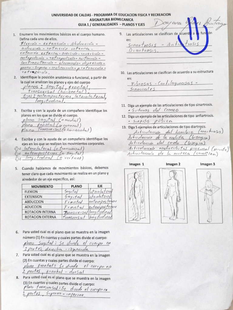 Guía - 1 Planos y Ejes | PDF