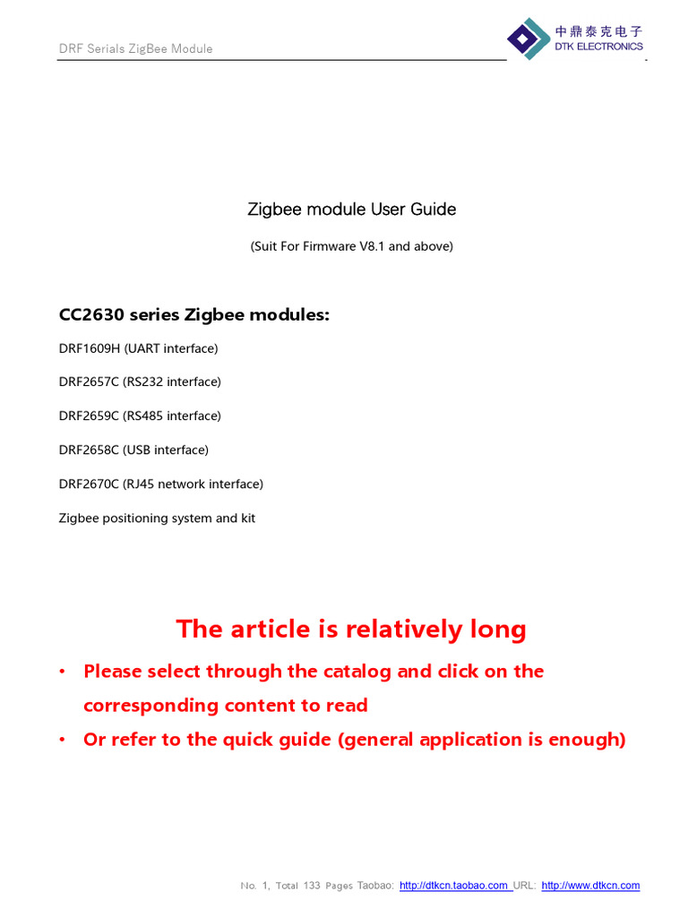 Manual Zigbee | PDF