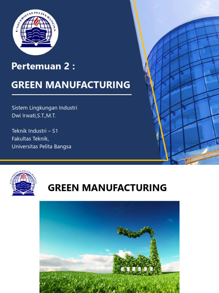 2 Green+Manufacturing | PDF
