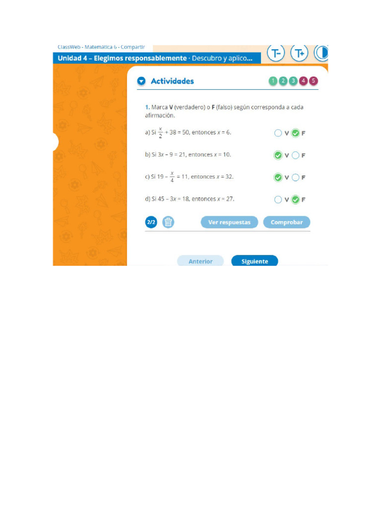 Classweb Descubro y Aplico 8 Unidad 4 Matematica | PDF