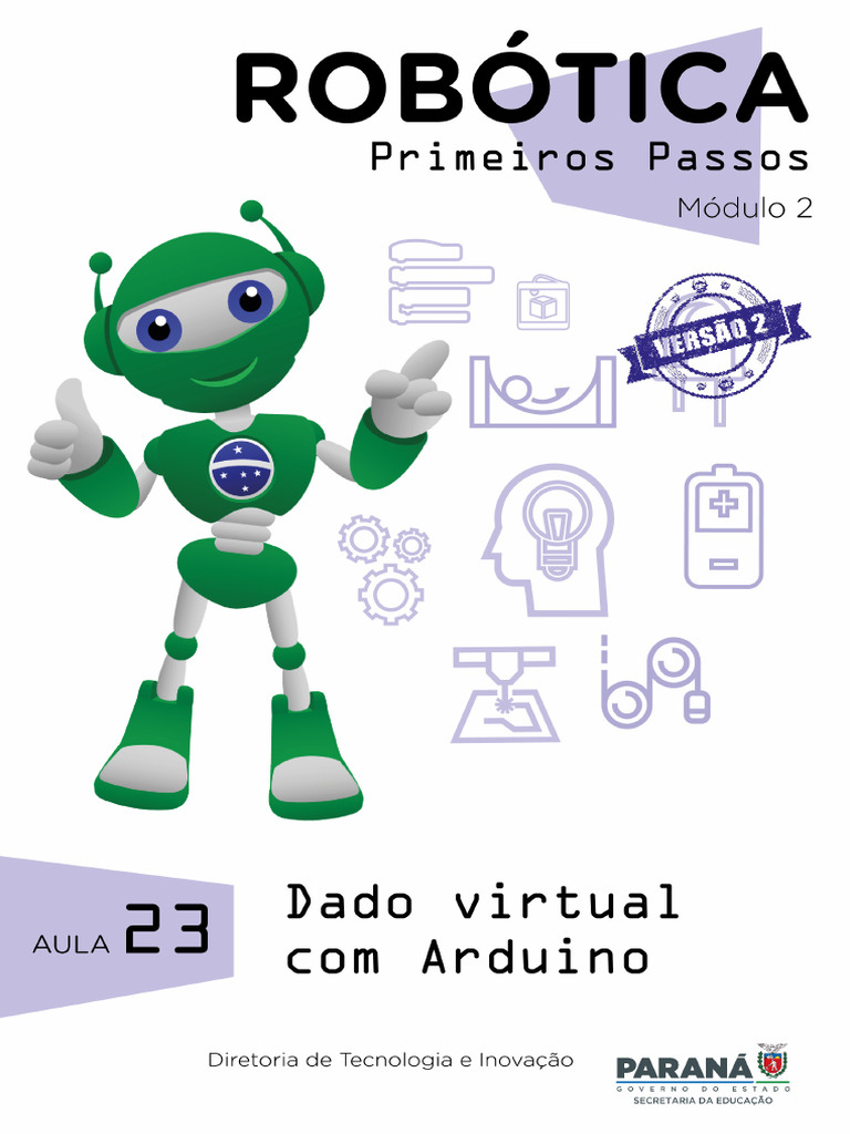 Aula23 Dado Virtual Arduino Ef2 m2 v2 | PDF | Tecnologia e Engenharia