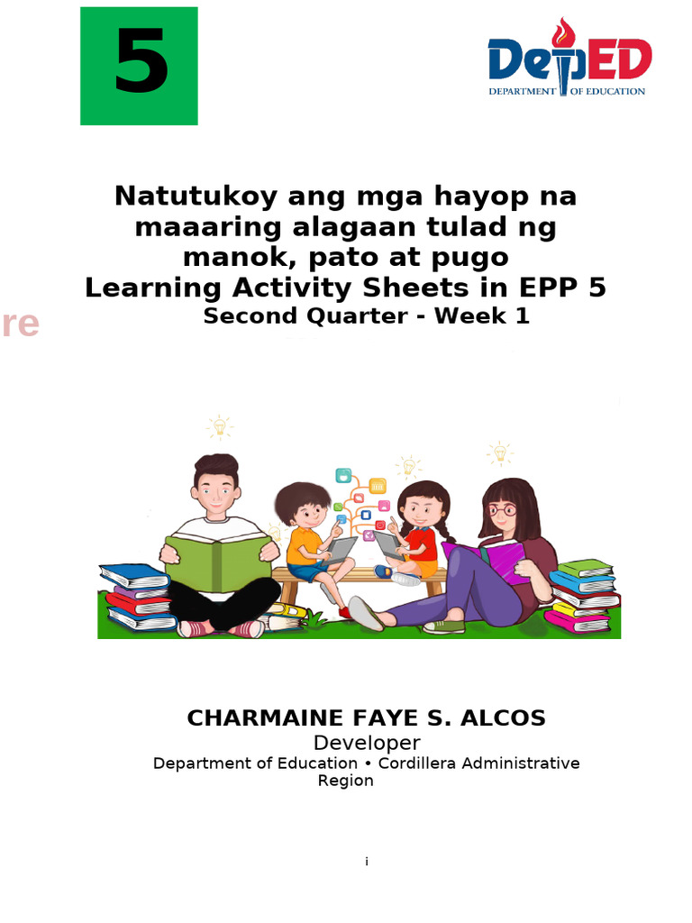 Epp G5 Q2W1 Charmainefayealcos | PDF