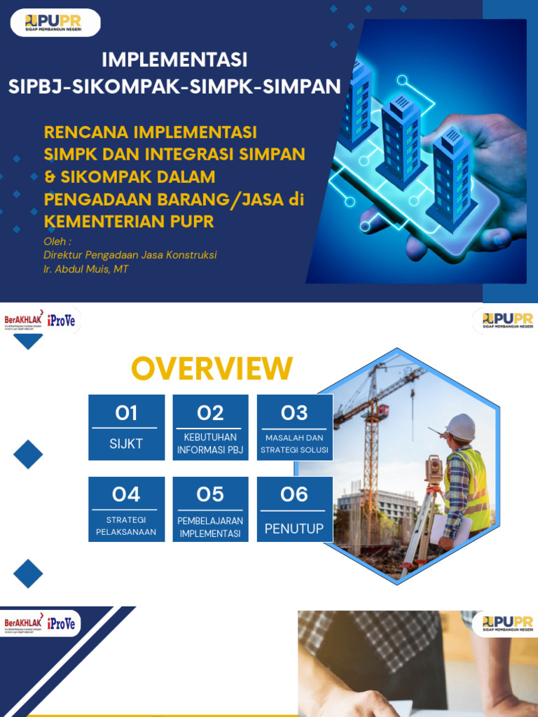 Penerapan SIMPK Pada Proses PBJ Di Kementerian PUPR 310524 | PDF