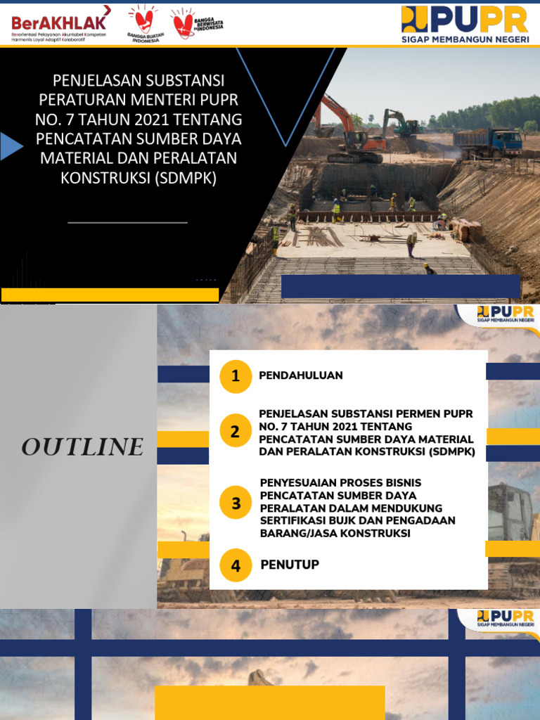 Materi Penjelasan Substansi Pencatatan SDMPK-SIMPK-03Jun24 - Rev1 | PDF