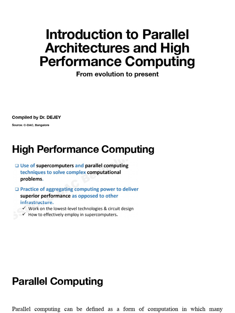 Lecture1 Introduction | PDF