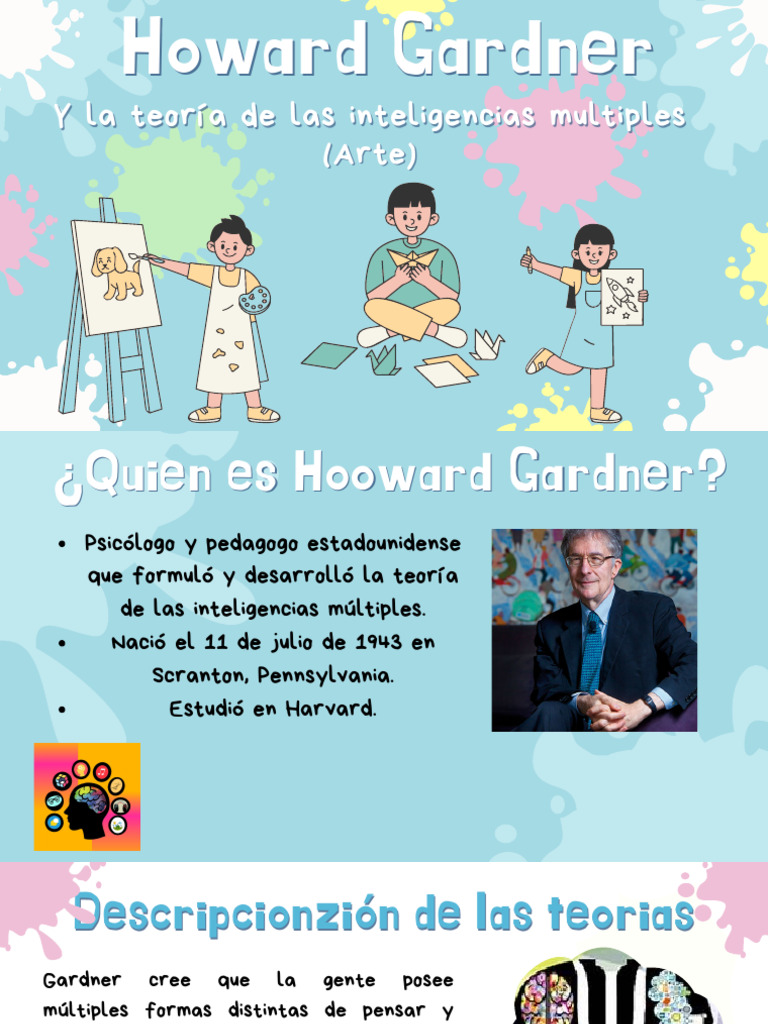 ¿Quien Es Hooward Gardner? | PDF | Inteligencia | Aprendizaje