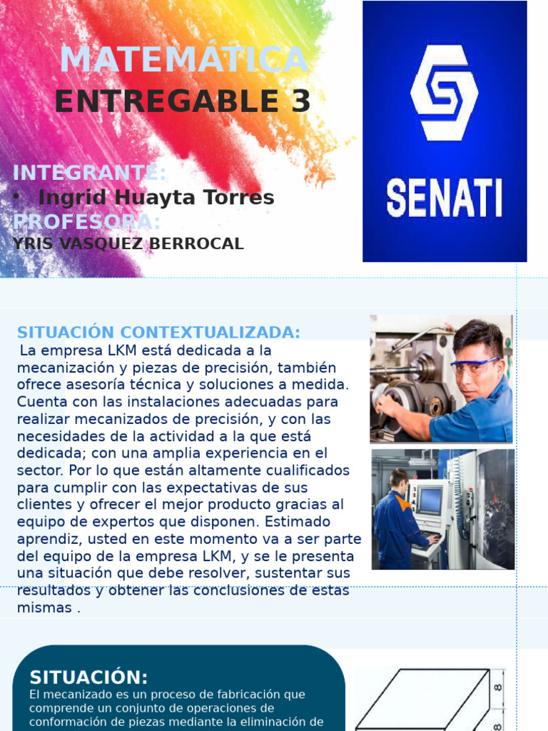 Entregable N°3 Matematica | PDF