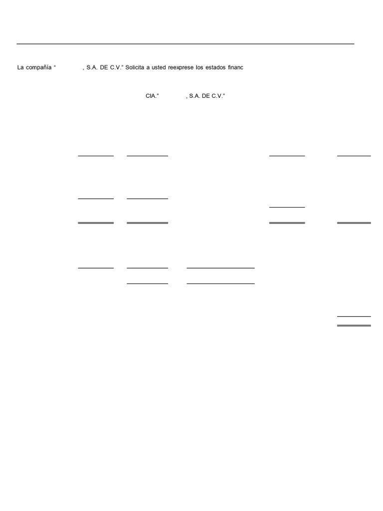 EJERCICIO ADMON FINANCIERA I | PDF