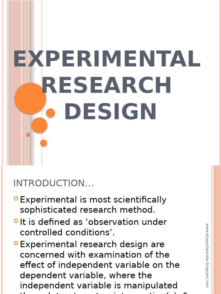 Experimental Research For Report2 | PDF | Experiment | Science
