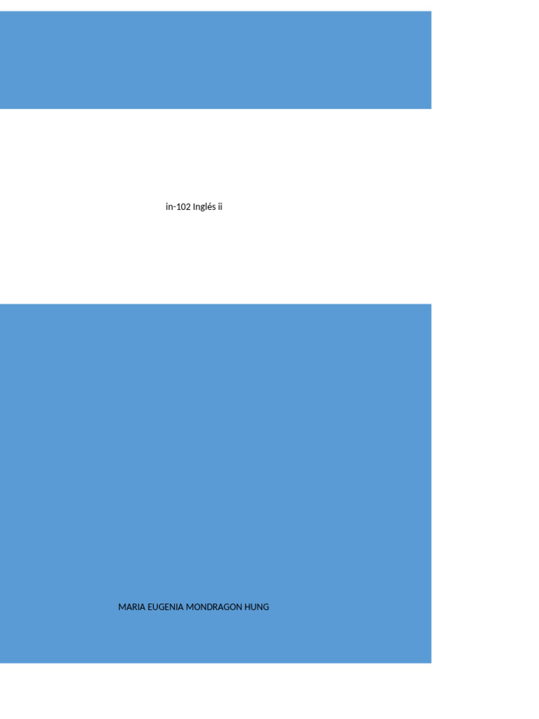 Guía Didactica Inglés II Mondragón II PAC 2024 | PDF