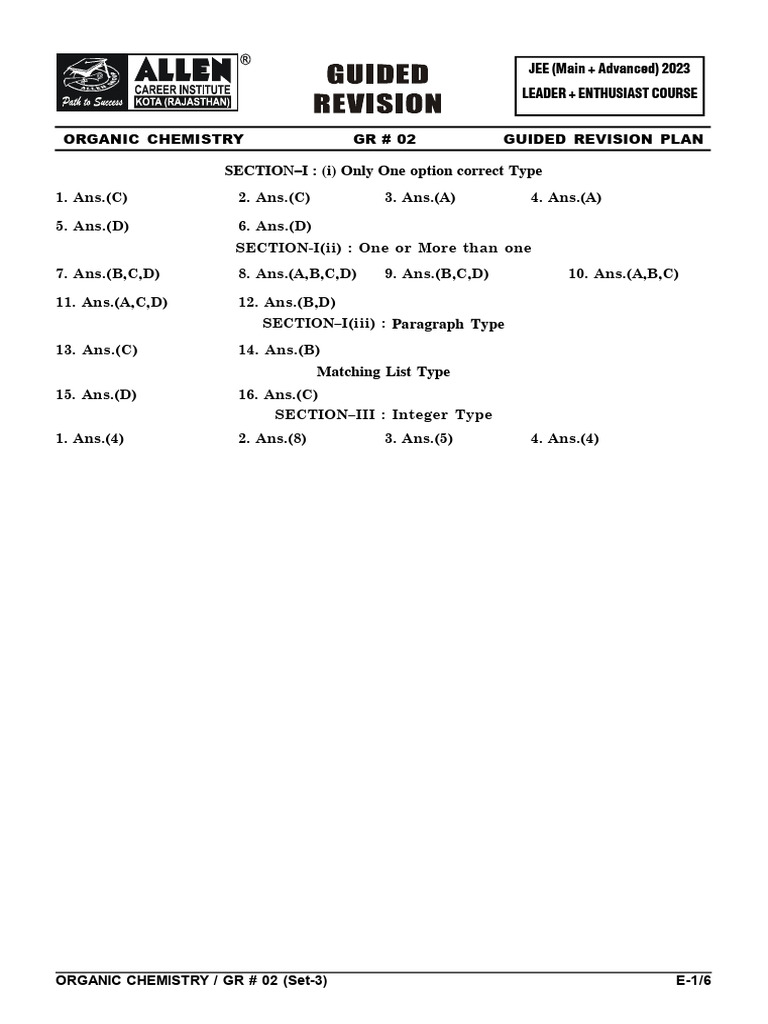Guided Plan-2 (Answerkey) | PDF | Teaching Methods & Materials | Technology & Engineering