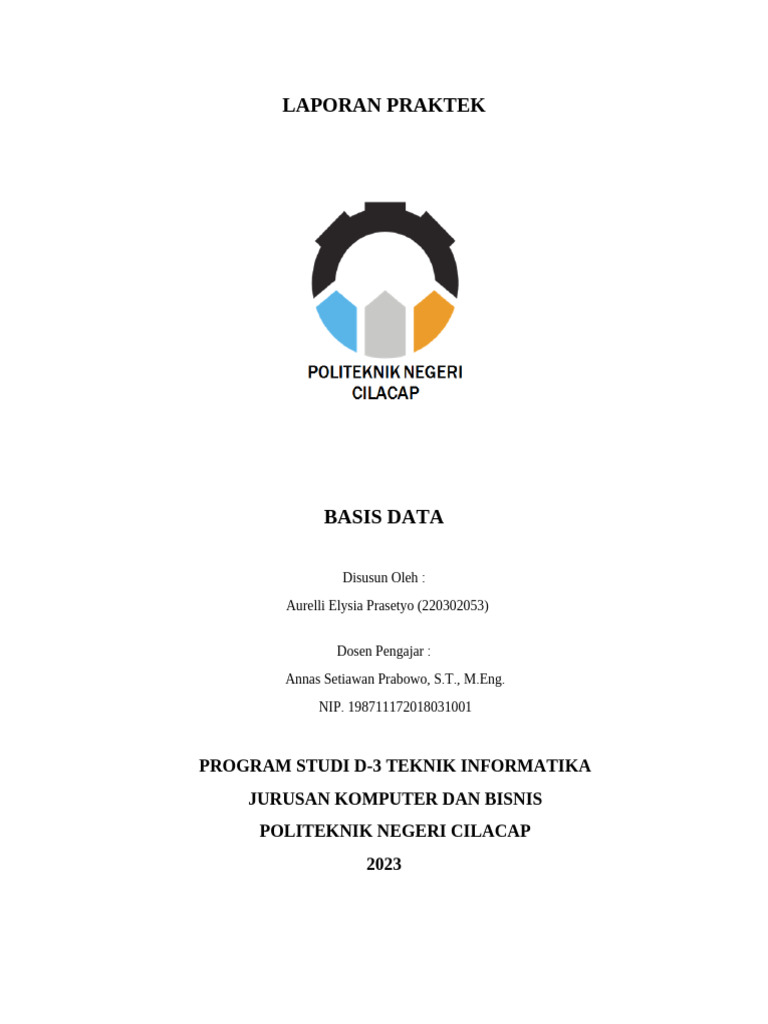 LaporanPraktek AurelliElysia TI-2C | PDF