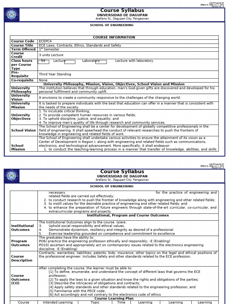 Ece Laws | PDF | Engineering