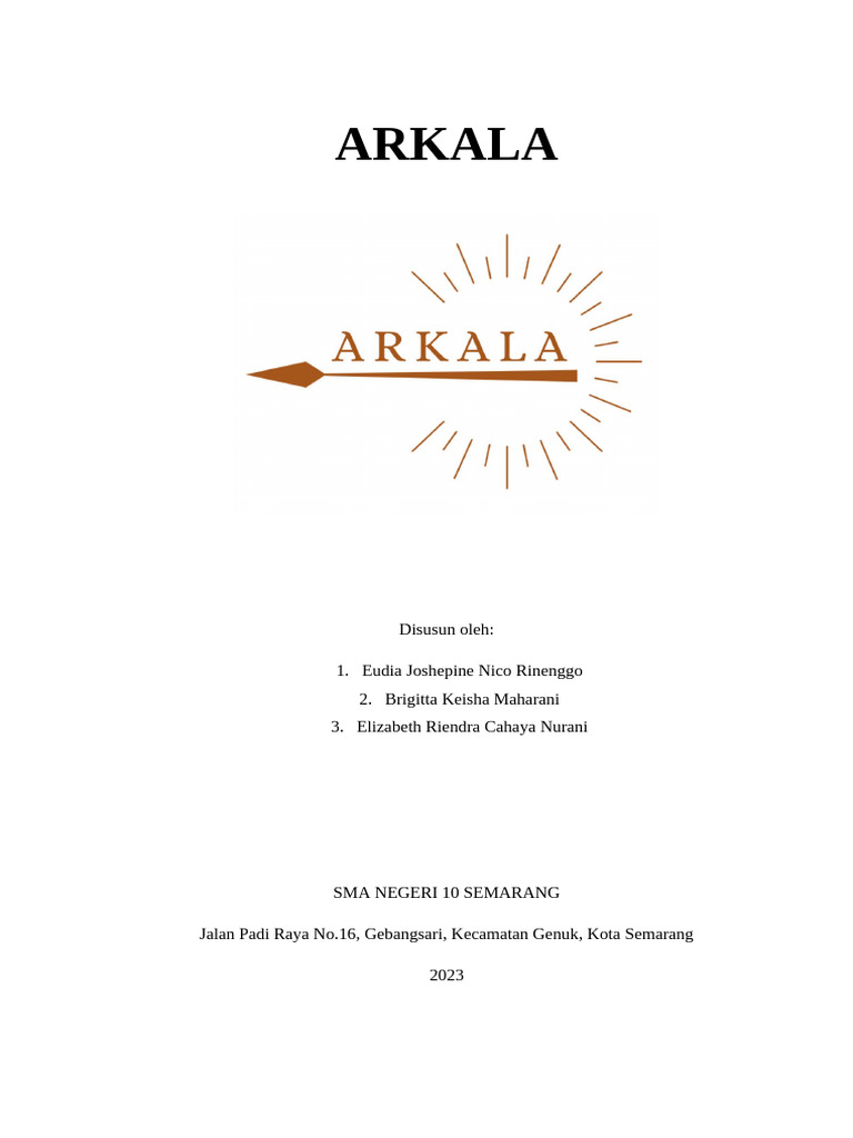 Arkala Proposal | PDF