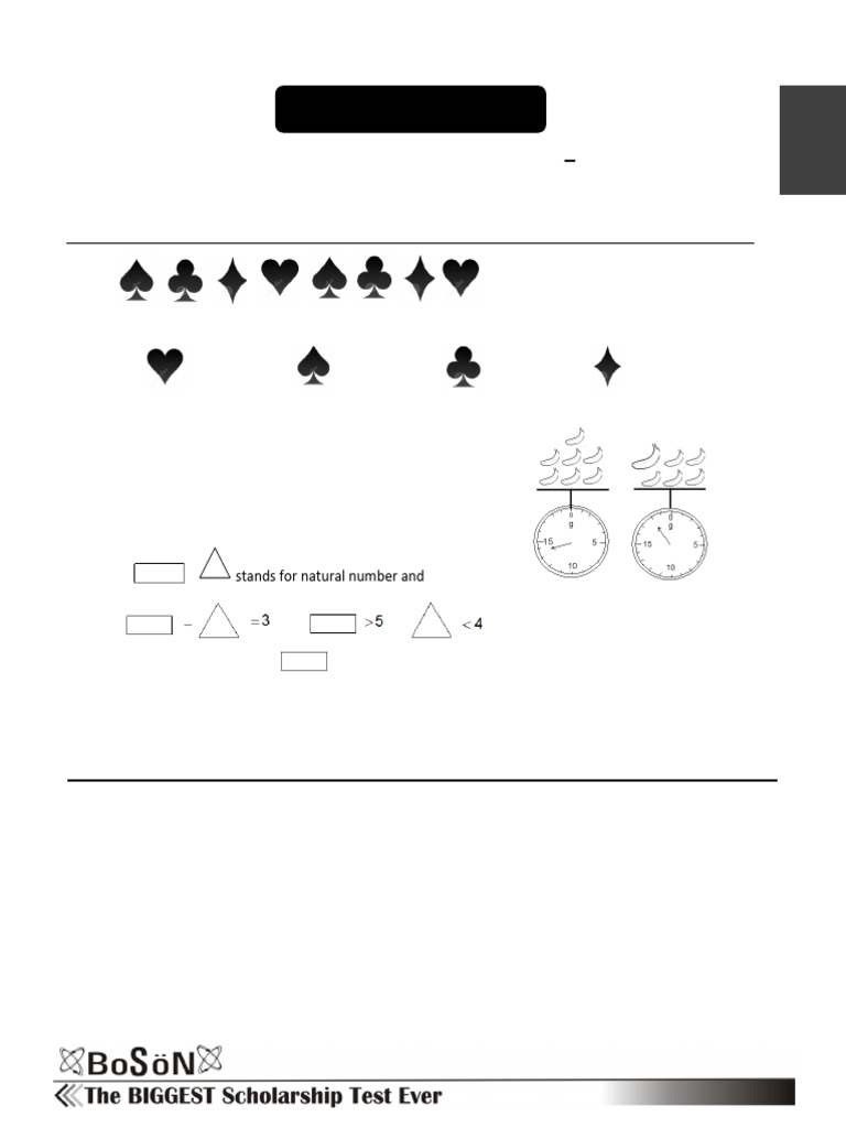 BoSoN-Sample-Paper-Class-VI | PDF