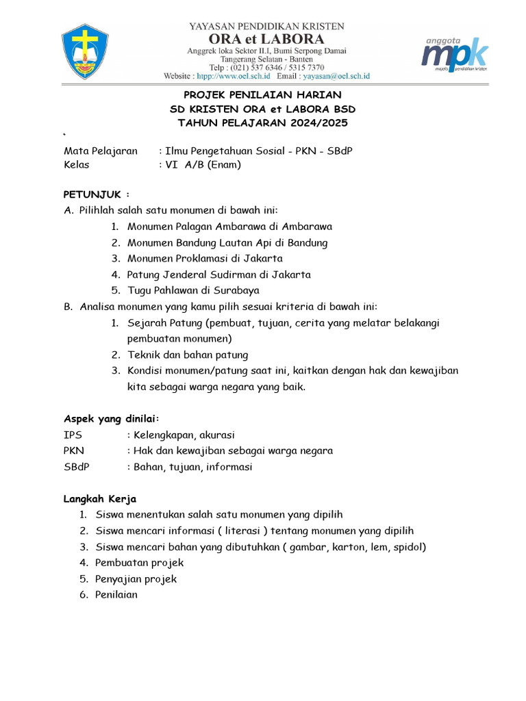 Projek PTS Ips SBDP PKN-K6 | PDF