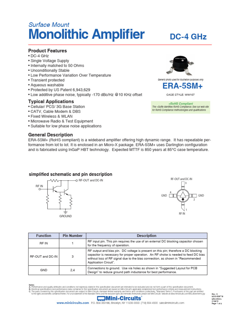 ERA-5SM | PDF
