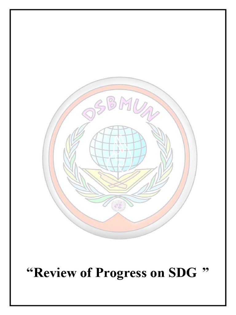 Undp Dsbmun 2022 | PDF