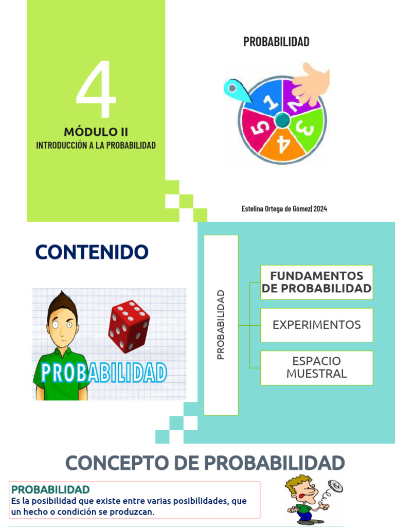Clase 4-Introducción A La Probabilidad | PDF | Teoría de probabilidad | Probabilidad
