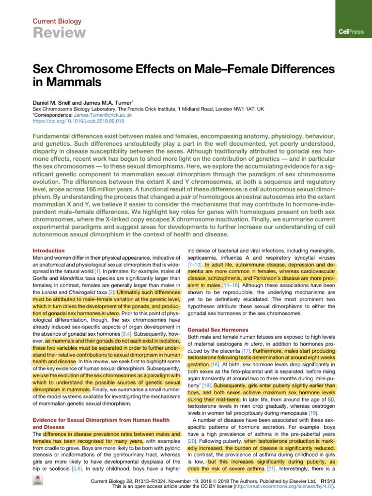 Turner+2018+Chromosome+Direct+Effects | PDF