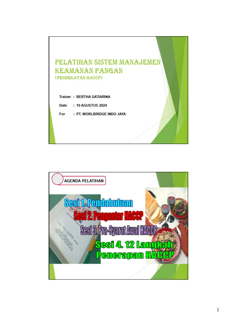 Training Handout | PDF