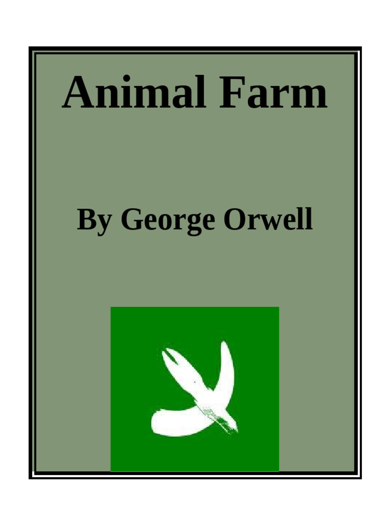 Animal Farm by George Orwell Study Guide - Student Edition | PDF
