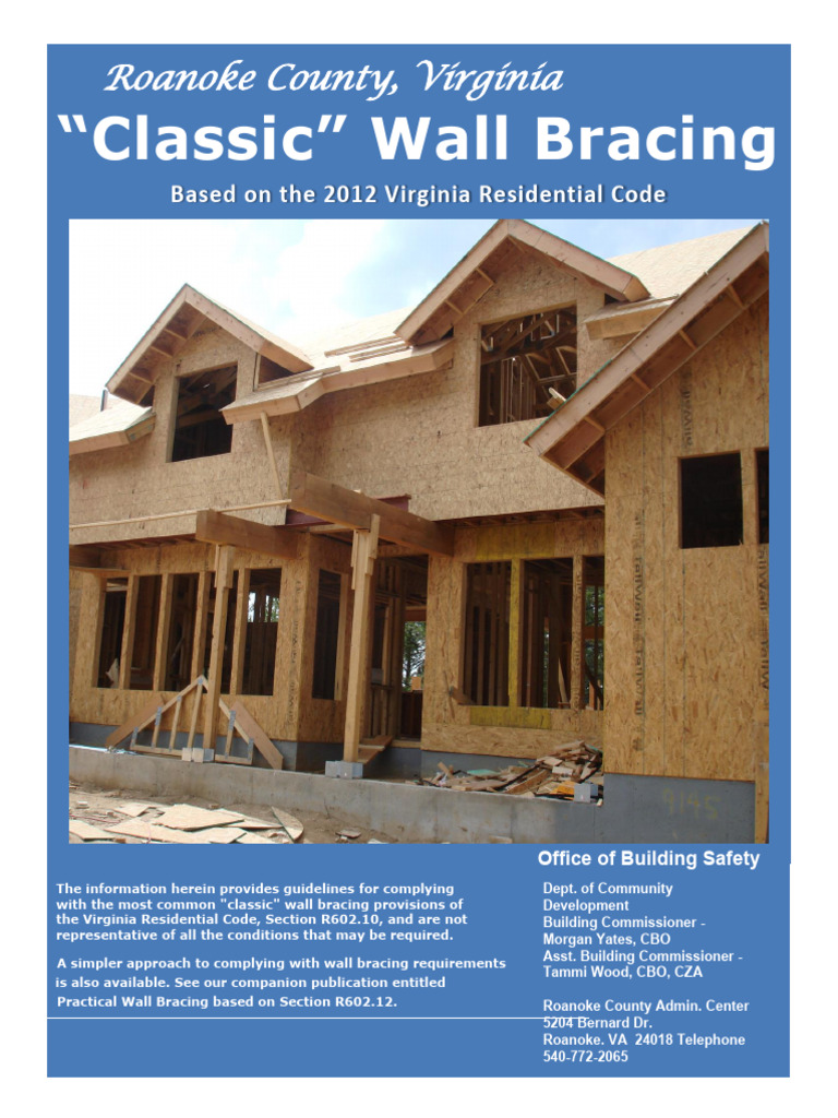 Classic Wall Bracing | PDF