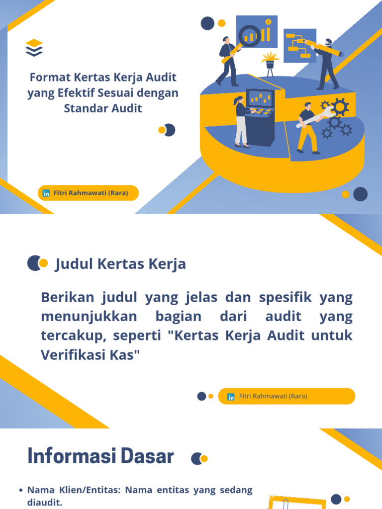 Format Kertas Kerja Audit Efektif | PDF | Pengelolaan Keuangan & Uang ...