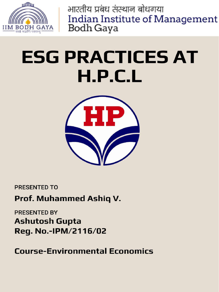 Ashutosh Gupta EVS Assignment | PDF