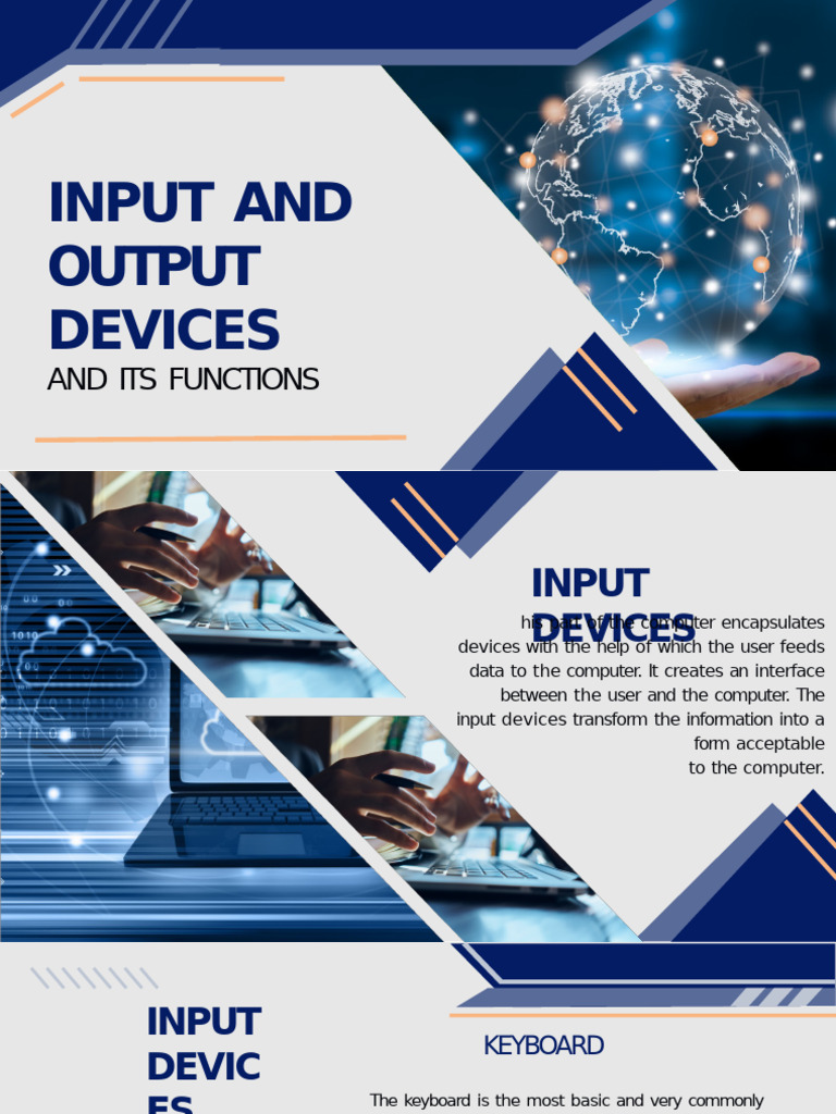 Input and Output Devices 1 | PDF
