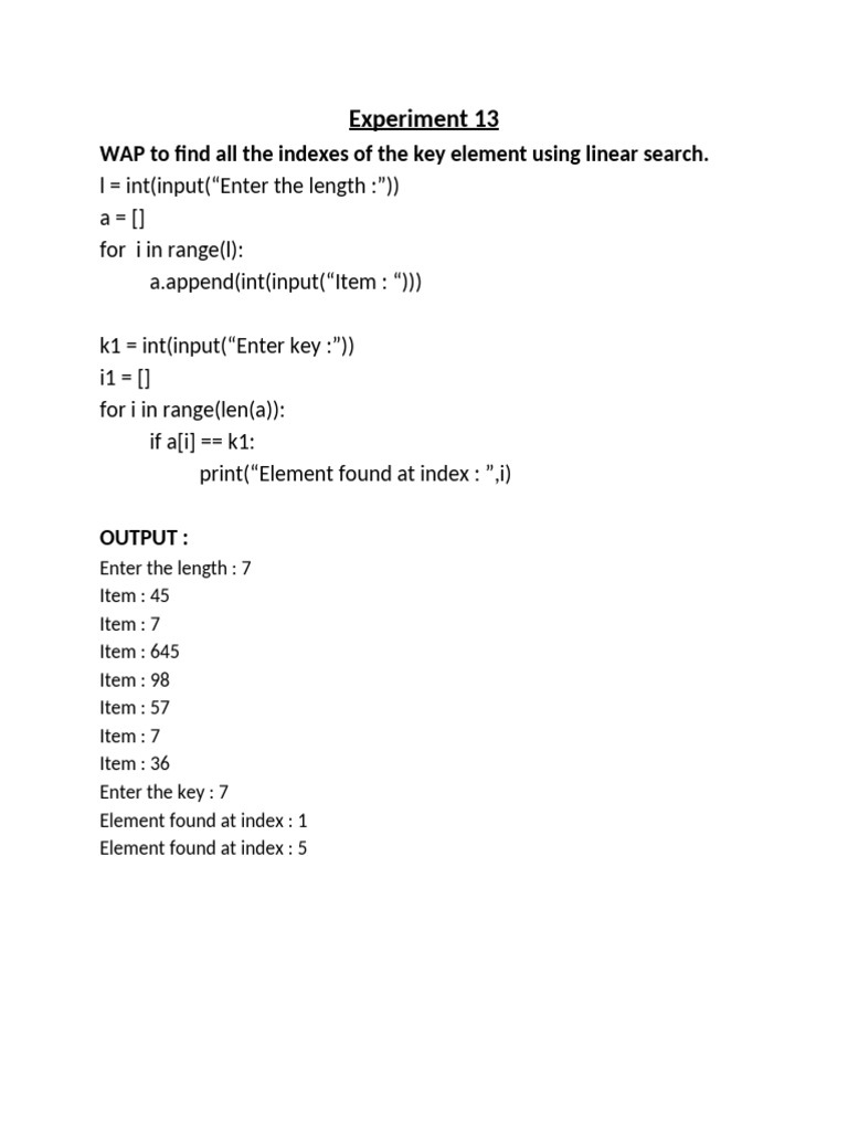 Python Experiment 13 | PDF Python Experiment 13 | PDF