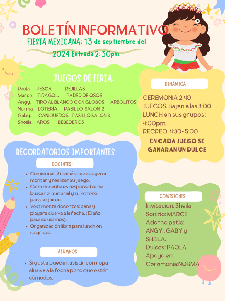 Diseño de Boletín Informativo | PDF