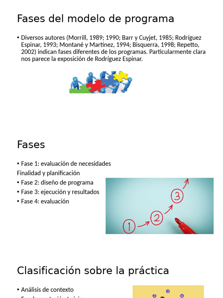 Fases del Modelo de Programa | PDF | Arte