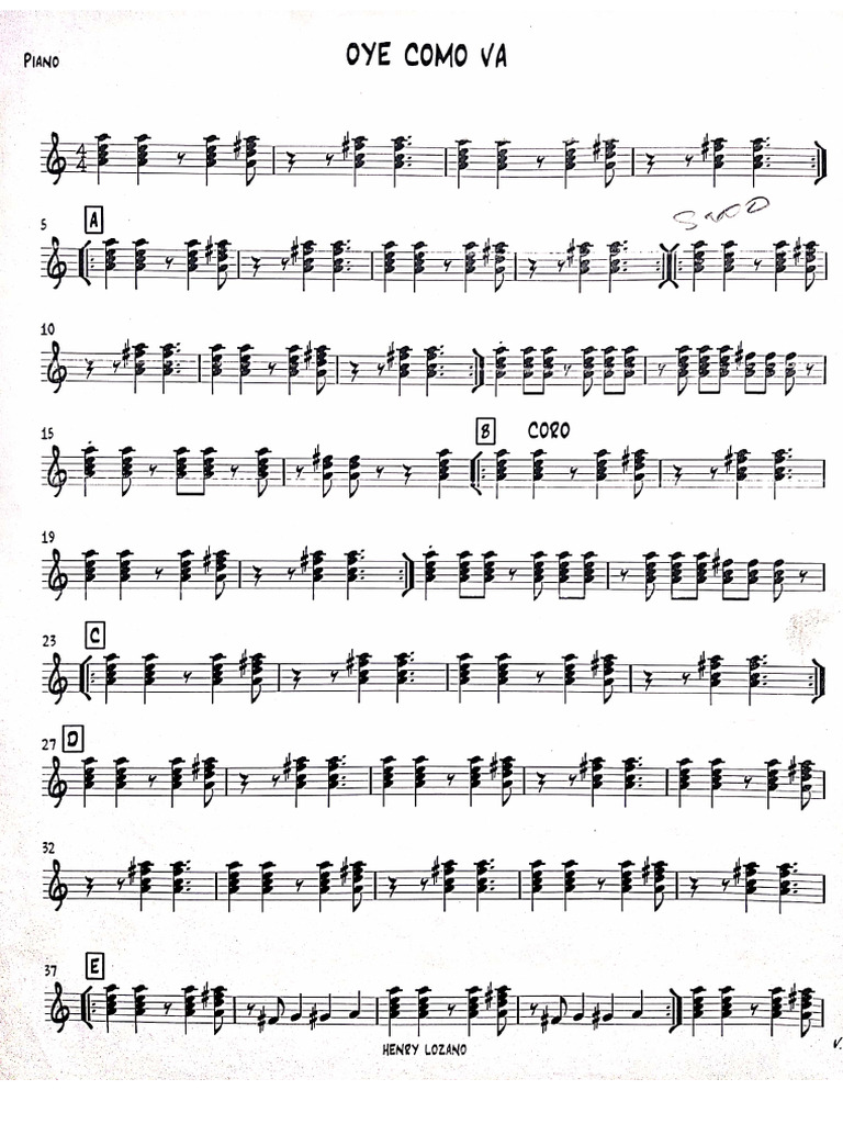 OYE CÓMO VA | PDF