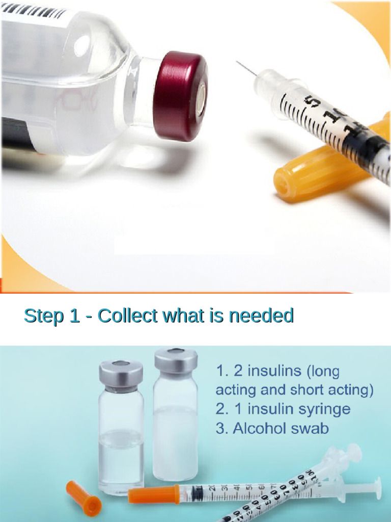 How To Mix Insulin | PDF