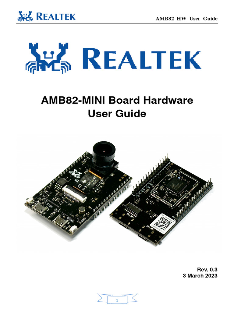 Realtek-AMB82-Mini-USER-MANUAL | PDF