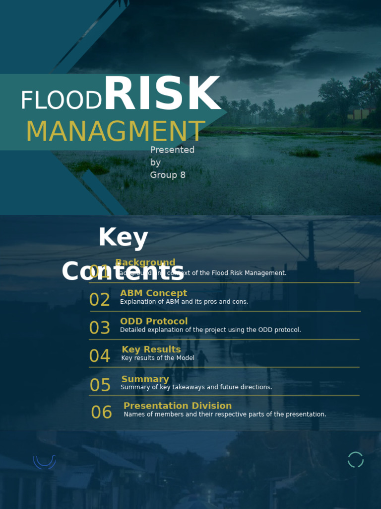 Group8 - Flood Risk Managment | PDF