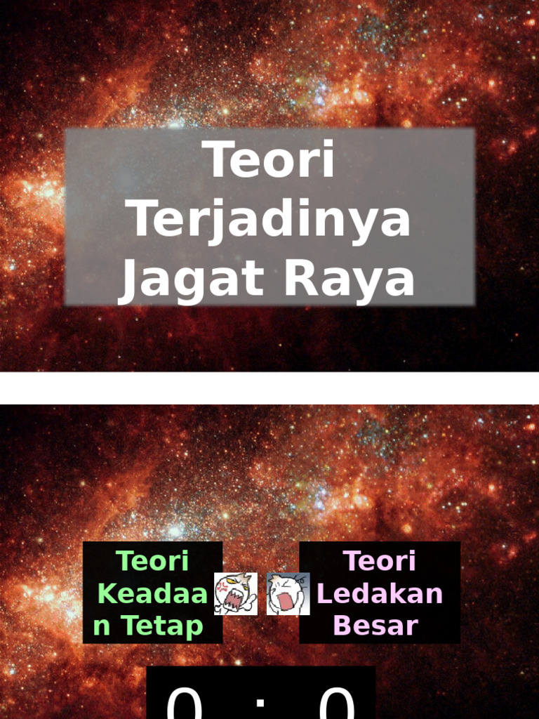 Teori Terjadinya Jagad Raya | PDF