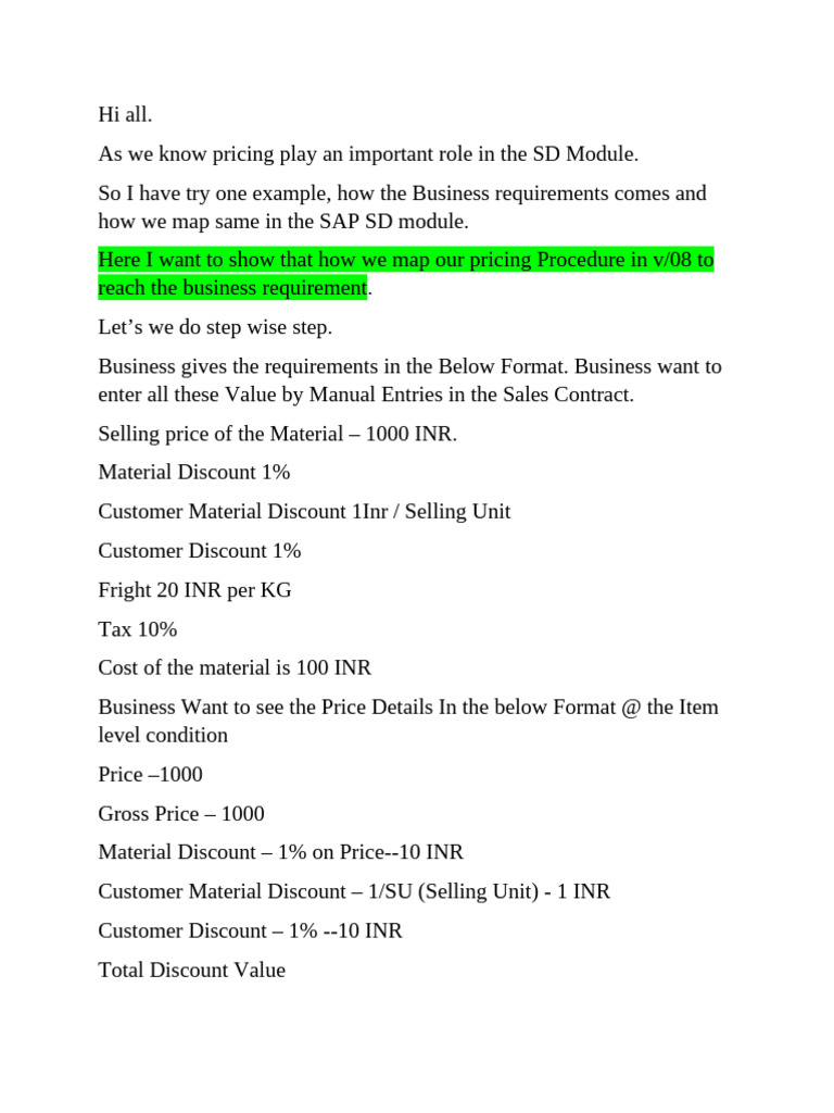 Pricing Map | PDF