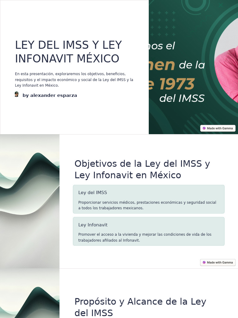 Ley Del Imss y Ley Infonavit Mexico | PDF