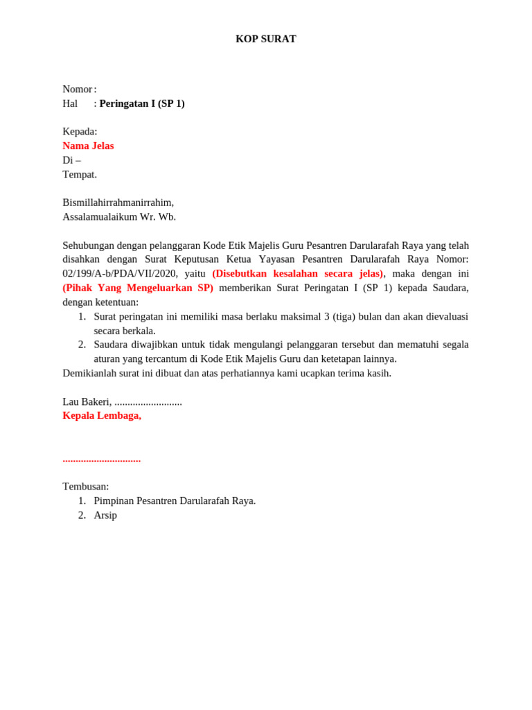 Format SP 1 | PDF | Career & Growth | Sports & Recreation