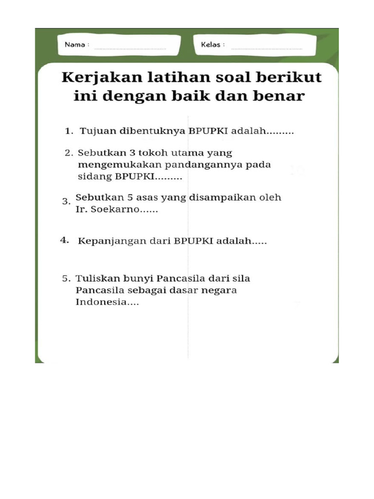 LKPD PKN BAB 1 | PDF