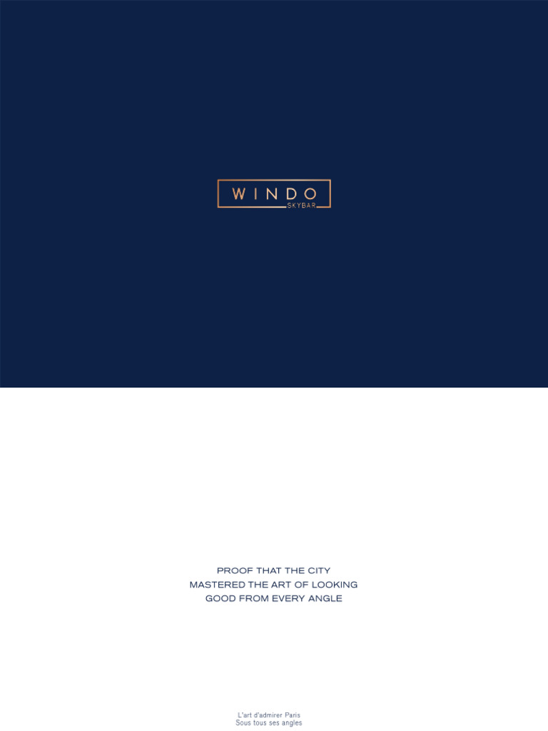 PARHR Windo Menu July 2024 | PDF