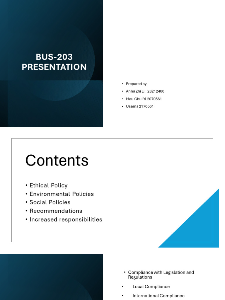 Bus 203 | PDF