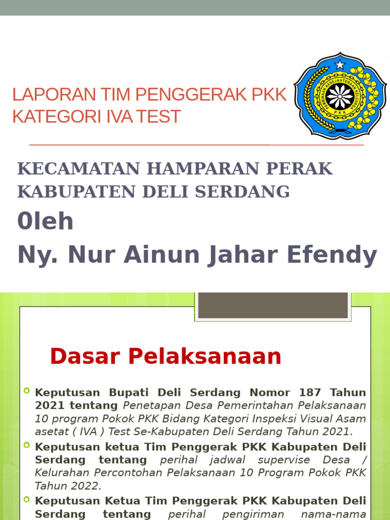 Expose TP PKK Kecamatan 2022 | PDF