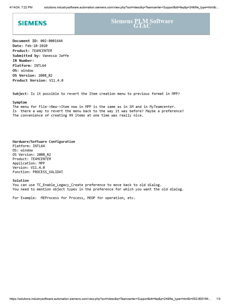 TC Support Case8 | PDF | Computers