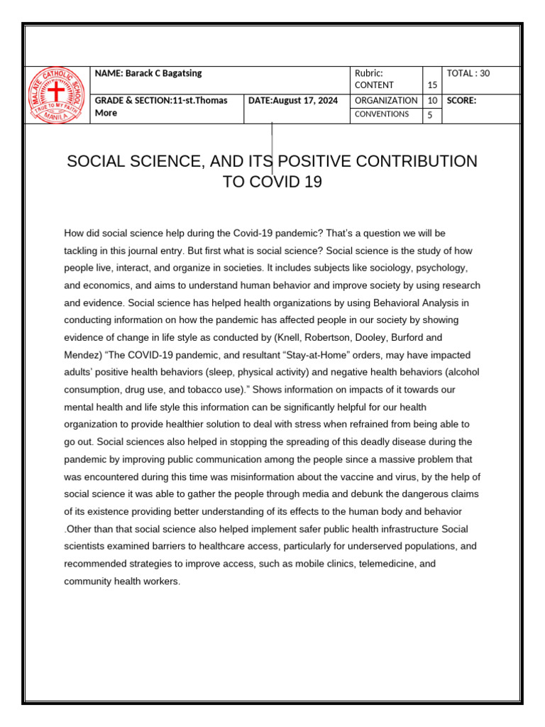 SHS Short Portrait Template | PDF